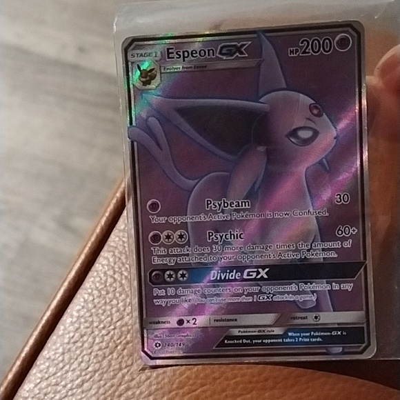 Pokemon | Toys | Pokemon Espeon Gx 4149 Card | Poshmark